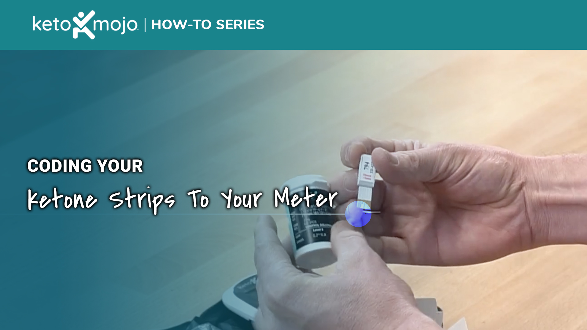 VIDEO: Coding Keto-Mojo Blood Ketone Strips to Meter