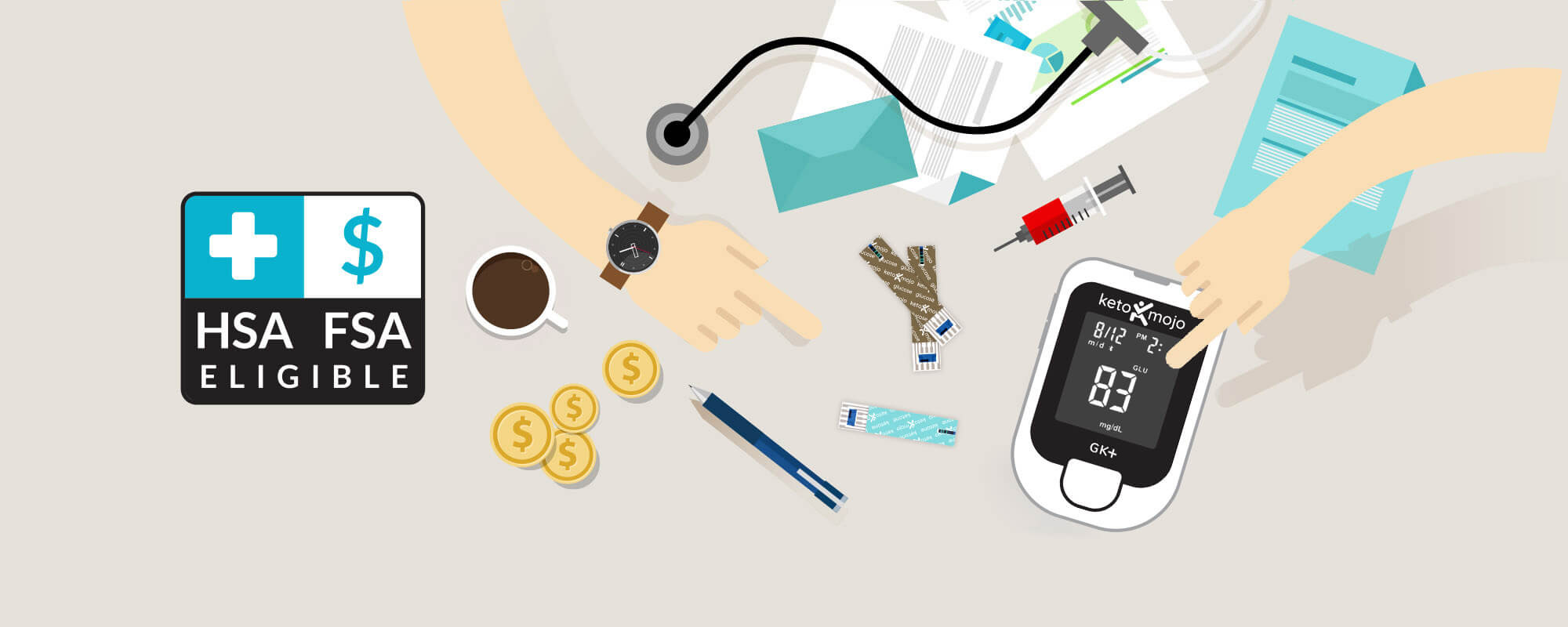 Learn all about HSA + FSA Savings accounts here | KETO-MOJO