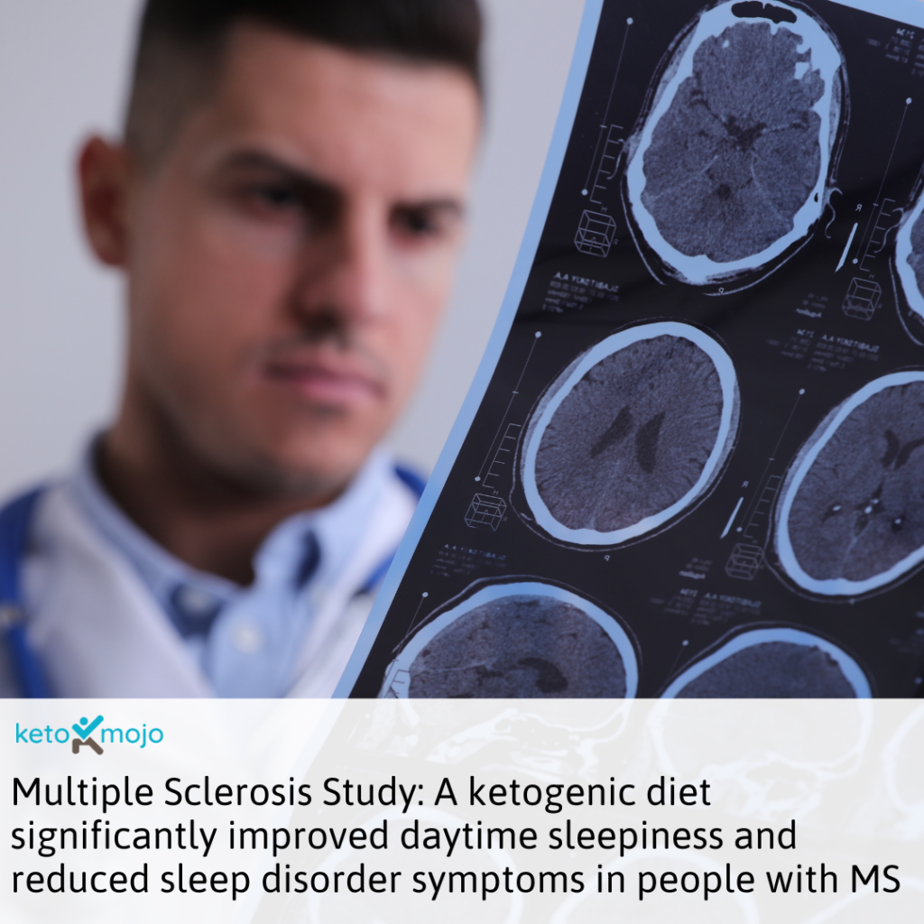 Impact of a ketogenic diet on sleep quality in people with relapsing ...