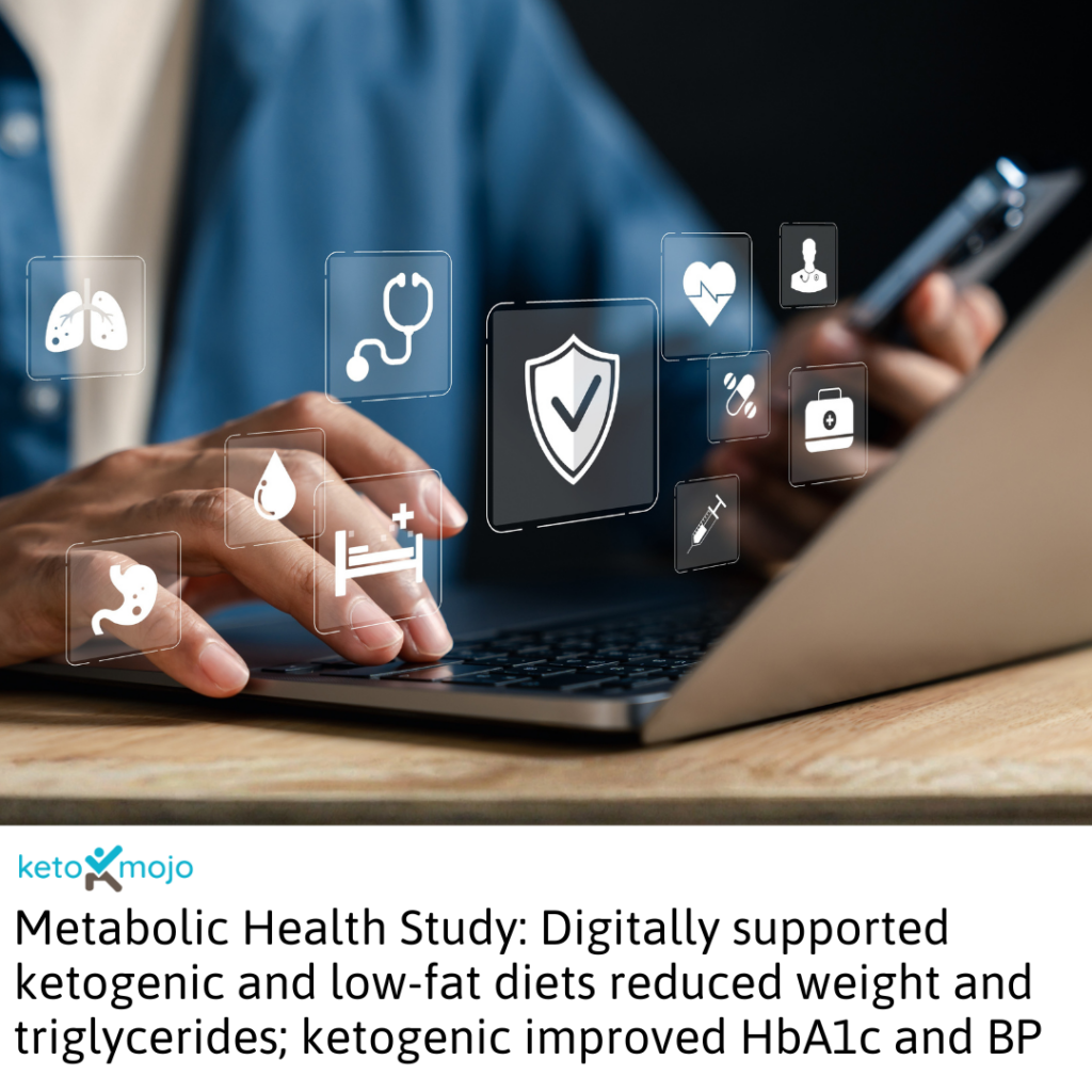 Digitally enhanced ketogenic diet versus low-fat diet for cardio-renal ...